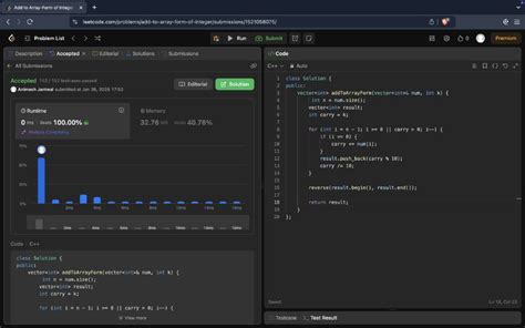 🚀 Day 100 Of 365 Days Of Dsa And Dev Challenge Leetcode Problem 989 Solved Another Algorithm