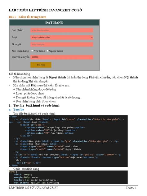 web1043 lab7 js cơ bản pdf
