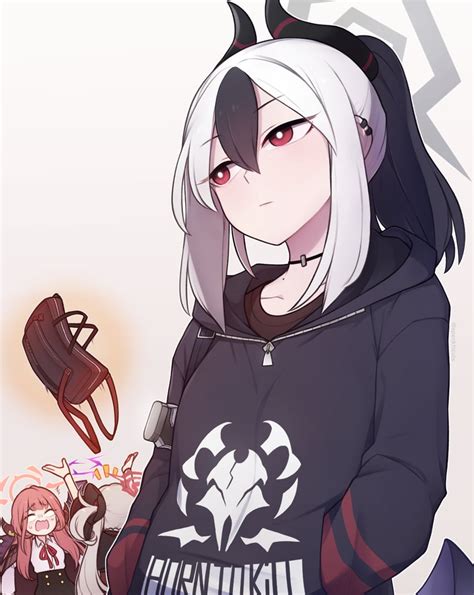 Aru Mutsuki And Kayoko Blue Archive Drawn By Speckticuls Danbooru