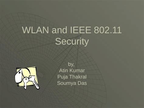 Ppt Wlan And Ieee 802 11 Security Dokumen Tips