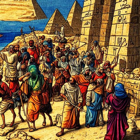 Israelites Leaving Egypt By Nothingismanual On Deviantart