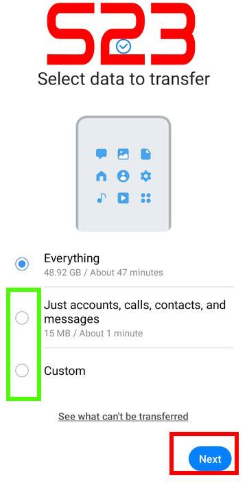 How To Migrate Data To Galaxy S23 Guides For Samsung Galaxy S23