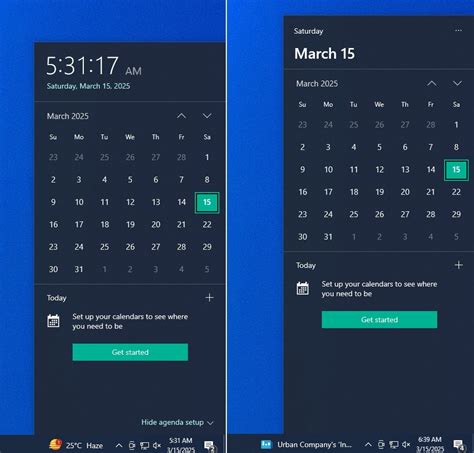 Windows 10s Update Turns Off Seconds On The Taskbars Calendar Flyout
