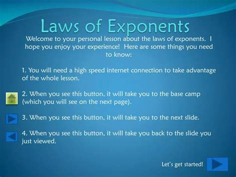 Ppt Laws Of Exponents Powerpoint Presentation Free Download Id4818507