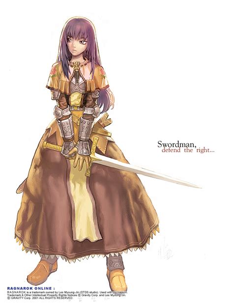 Swordsman Ragnarok Online Drawn By Myung Jin Lee Danbooru
