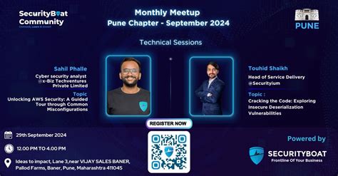 Securityboatcommunity Infosec Cybersecurity Pune Ninad Mathpati