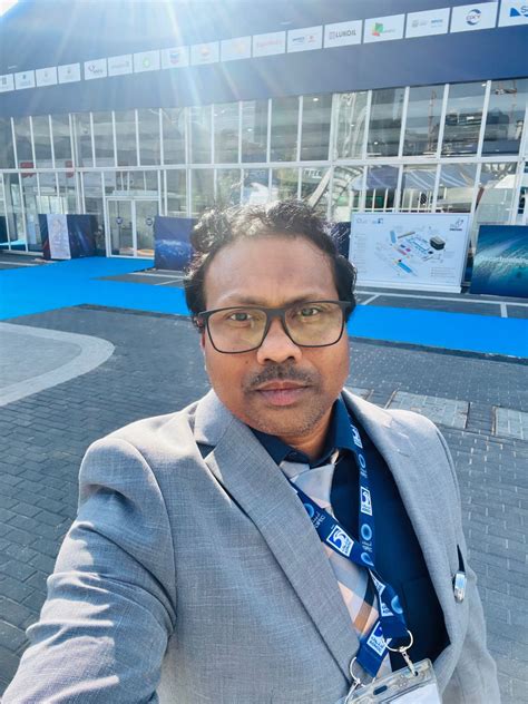 Adipec 2023 Last Day Visit Venkata Ganesh Kintali
