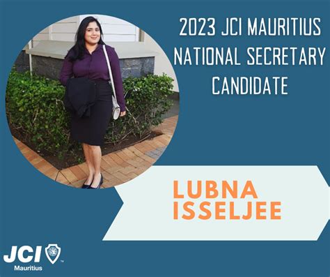 Jci Mauritius Meet The Candidate For 2023 Jci Mauritius