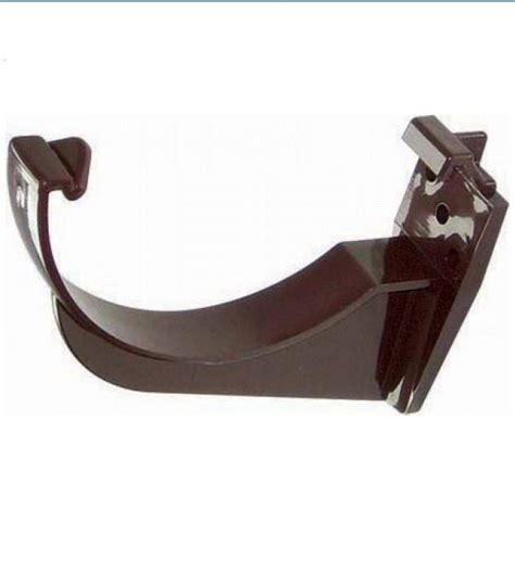 Floplast 112mm Half Round Fascia Gutter Bracket Brown Bag Of 5 Bigamart