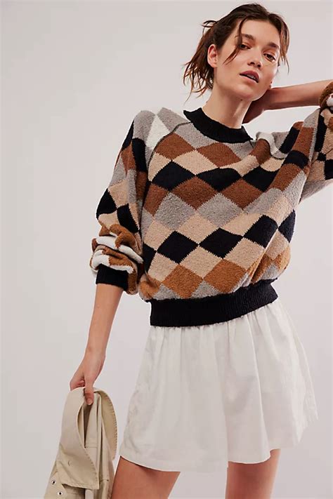 Riley Pattern Pullover Free People