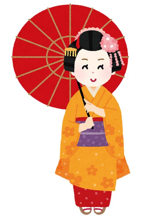舞妓さんのイラスト かわいいフリー素材集 いらすとや