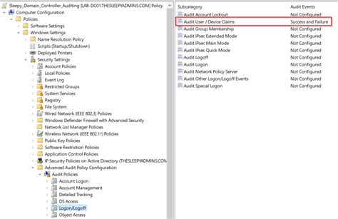 Active Directory Authentication Policies And Authentication Policy