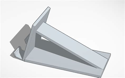 3d Design Phone Holder Tinkercad