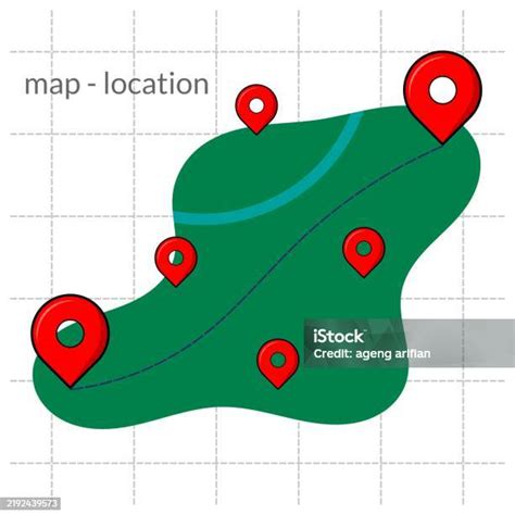지도상의 거리와 위치 벡터 일러스트 레이 션 경로 여행 길 0명에 대한 스톡 벡터 아트 및 기타 이미지 0명 거리 검색 Istock