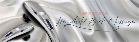 Megawise Handheld Back Massager Deep Tissue Percussion