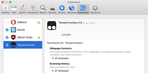 Bypass ‘safari No Longer Supports The Unsafe Extension In Macos