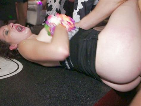 The Tables Floor And Counters Fill Up With Fuck Crazed Naked Action