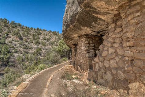 Cliff Dwellings At Arizonas Walnut Canyon National Monument