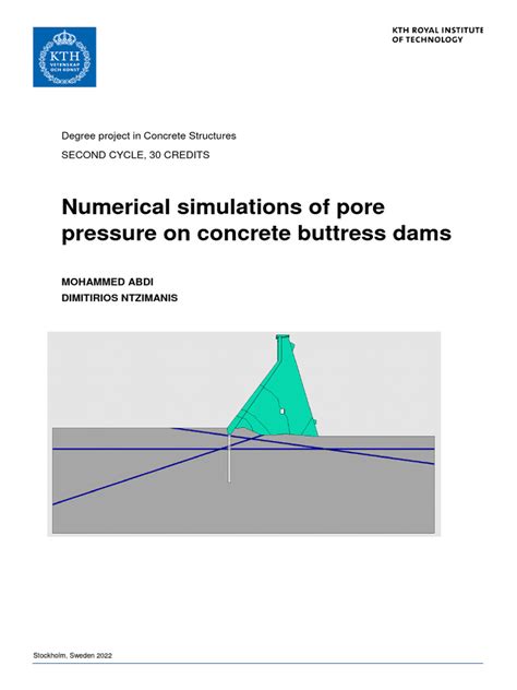 Abdi And Ntzimanis 2022 Numerical Simulations Of Pore Pressure On