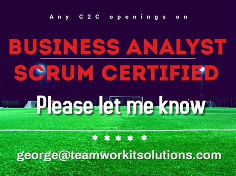 Kiran R On Linkedin Businessanalyst Scrummaster C2c Scrumcertified