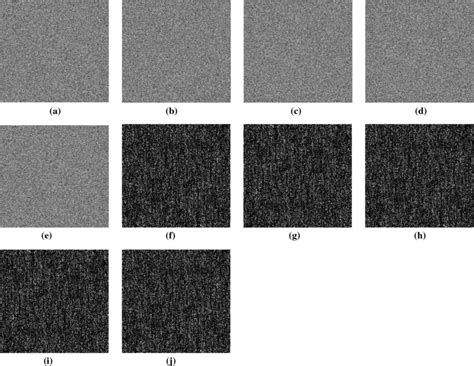 Key Sensitivity Test Results In Encryption Phase A Cipher Image With