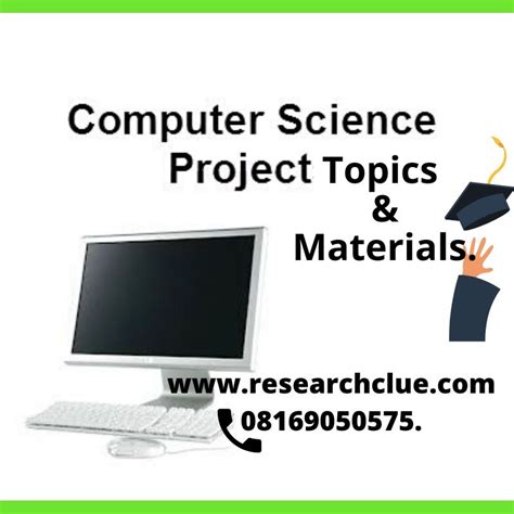 Computer Science Project Topics And Materials Career Nigeria