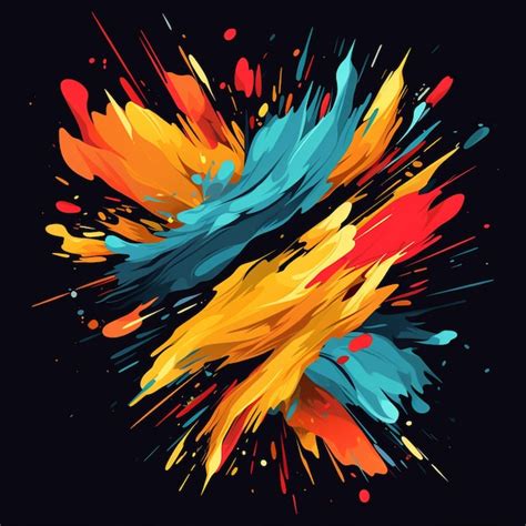 Premium Ai Image Flow Background