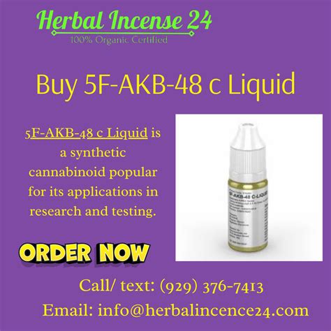 Buy 5f Akb 48 C Liquid Online 100 Premium Herbal Incense 24