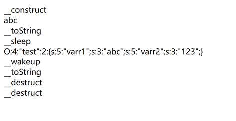 反序列化之魔术方法的浅学习反序列化魔术方法 Csdn博客