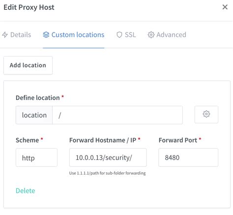 Subfolder Forwarding Issues · Issue 480 · Nginxproxymanagernginx