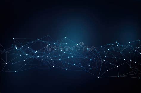 Abstract Data Technology Background Ai Generated Stock Illustration