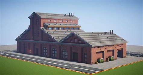 Industrial Storage Unit Minecraft Map Minecraft Brick Minecraft