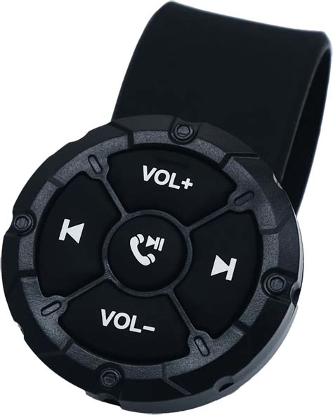 Jaesien Wireless Bluetooth Media Remote Button Waterproof Phone Controller For Driving Cycling