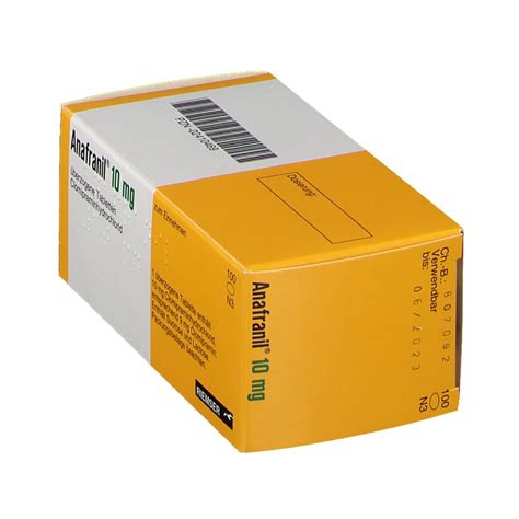 Anafranil® 10 Mg 100 St Mit Dem E Rezept Kaufen Shop Apotheke