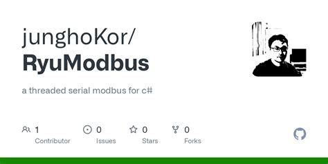 Github Junghokor Ryumodbus A Threaded Serial Modbus For C
