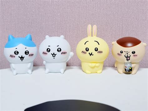 귀여운 치이카와 소프비 가챠 피규어 입니당 ㅎㅎ 콜리colley