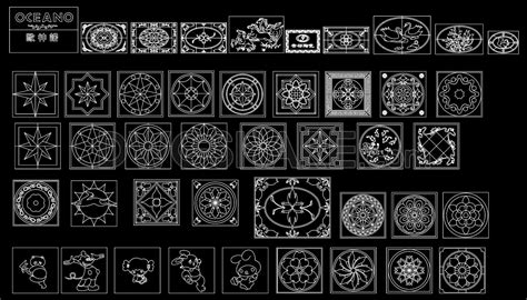 231 Paving Design Cad Blocks