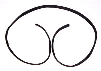 Omix Windshield Frame Seal 1230101 Fits 1943 1949 Jeep Willys Cj 2
