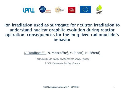 Ion Irradiation Used As Surrogate For Neutron Irradiation