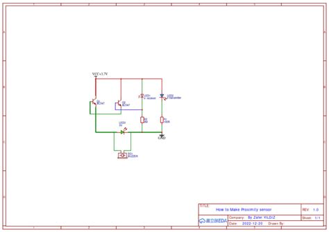 Schematic How To Make Proximity Sensor 2022 12 20 Pdf
