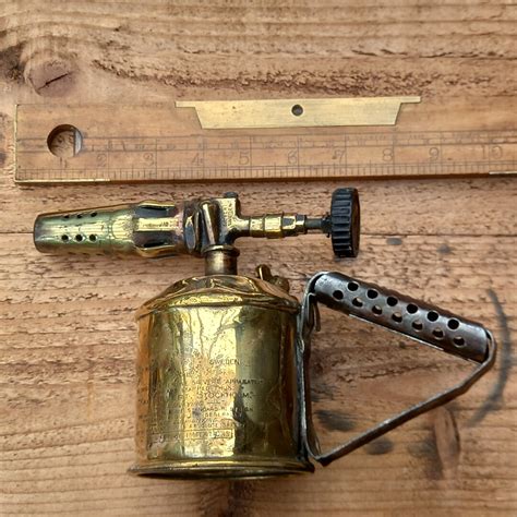 Vintage Brass Blow Torch Sievert Stockholm Sweden Type 220 Etsy