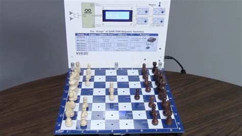 Practical Magnetic Switches Make This Electronic Chessboard Possible Arduino Blog