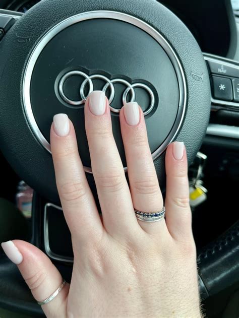 Jumping On The Milky Mani Trend 🐮 Rnails