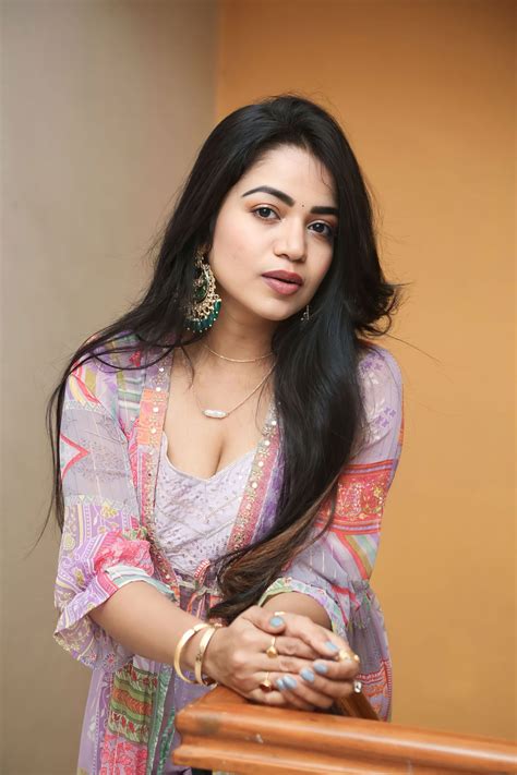 Bhavya Sri At Bagundi Movie Pre Release Event South Indian Actress