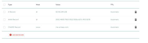 Networking If A Subdomain Via A Cname Record Pointing To A Host Address Comes Up With