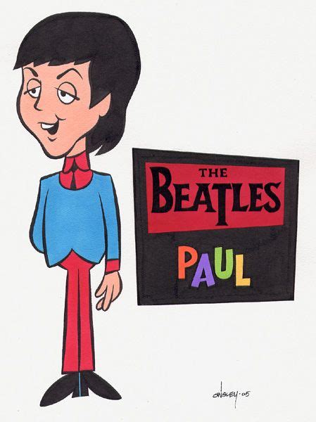 The Beatles ~ Paul The Beatles Beatles Art Beatles Cartoon
