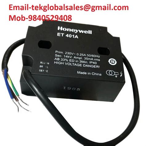 Ignition Transformer Honeywell Ignition Transformer Manufacturer From Chennai