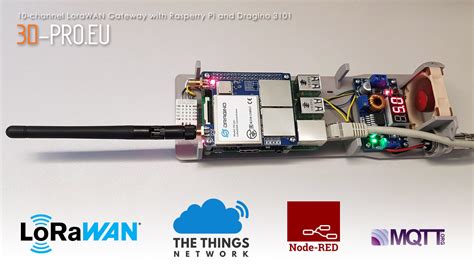 Channel Lorawan Gateway With Raspberry Pi And Dragino Pg D Pro Eu