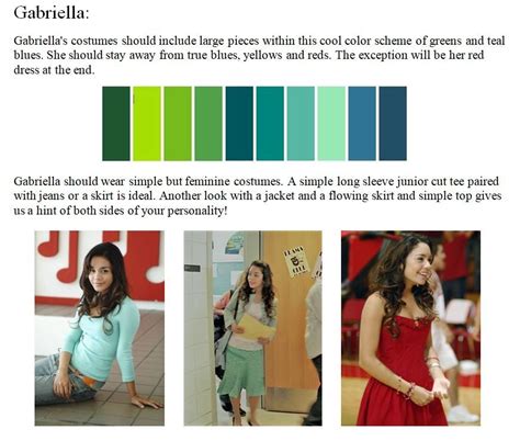 Pin By Lorena Gasques On Gabriela Montez High School Musical Costumes