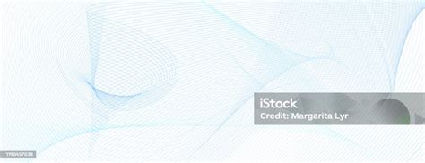 연한 파란색 물결 선이있는 기술 배경입니다 선 아트 그리드 패턴입니다 추상 벡터 기요쉐 디자인 컬러 워터 마크 역동적인 미묘한 곡선 배너 바우처 전단지 수표용 템플릿